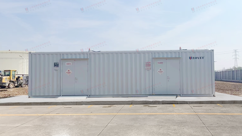 Sinopec Shengli Oilfield Project-Outdoor chemicals container